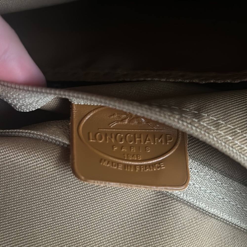 Longchamp Vintage Roseau Trapezoid Shoulder Bag - Gem